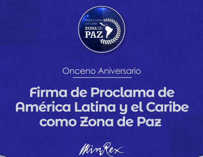 Cuba celebrates peace Proclamation of Peace for Latin America and the ...