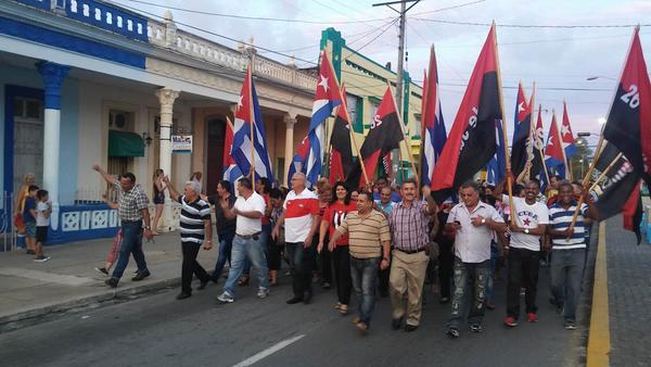 La marcha del 26 de Julio, movilizativa y revolucionaria (+Video). # ...